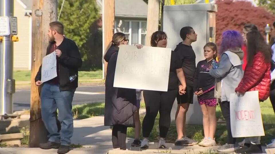 Protest held days after attack on Pennbrook Middle School student ...