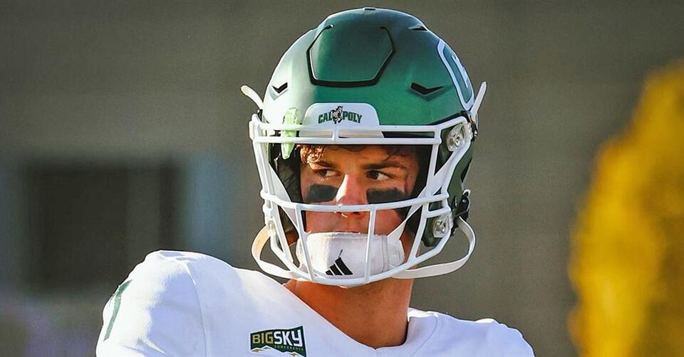 Cal Poly QB Sam Huard enters transfer portal: Ex-Washington signee ...