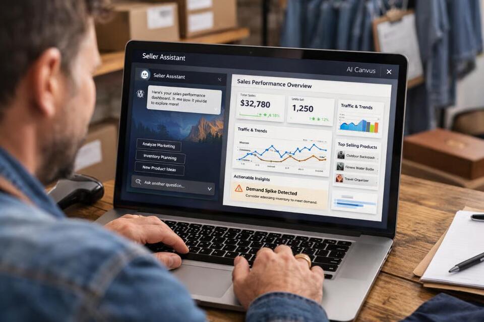 Amazon Launches AI “Canvas” Workspace to Turn Seller Data Into Real ...