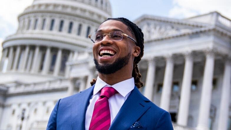 Damar Hamlin Visits Capitol Hill, Advocates for More AEDs in Schools ...