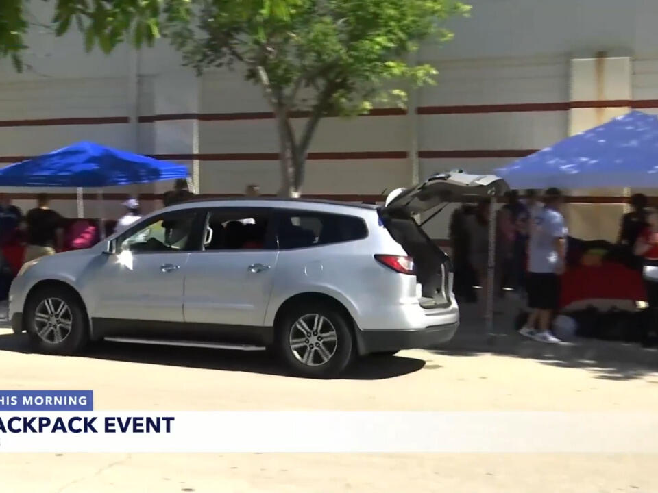Back to school: Big Backpack Event handing out free supplies