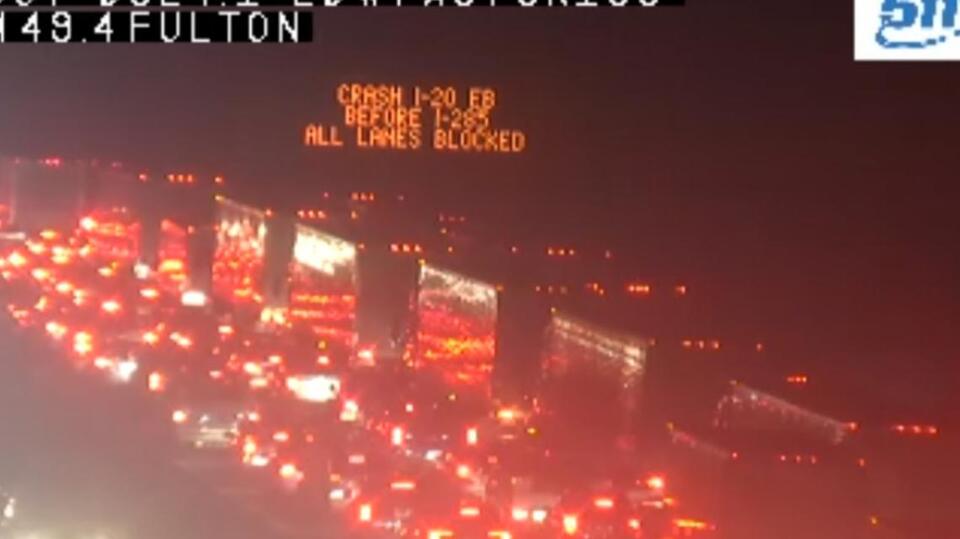 TRAFFIC | Major backup on I-20 East after wreck before I-285 - NewsBreak