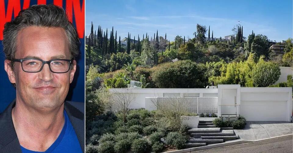 Matthew Perry's $5.2 Million Hollywood Hills Mansion Still Sitting on ...