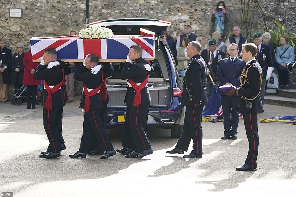 Royal Marines general's widow and children join 'rival' Admiral at ...