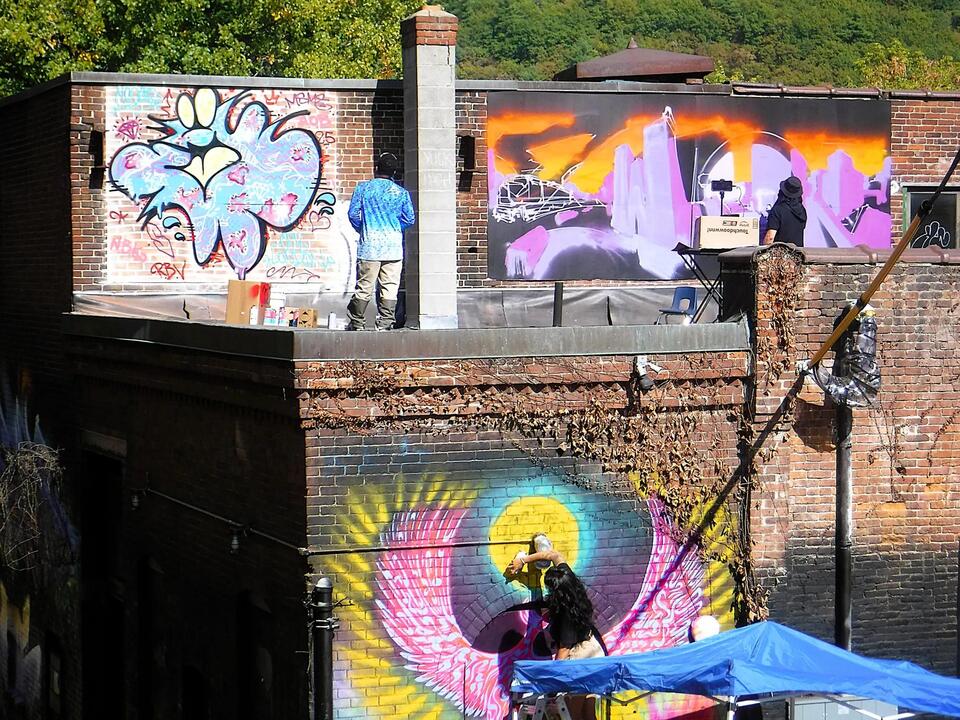 Most municipalities try to curb graffiti. So why is Brattleboro ...