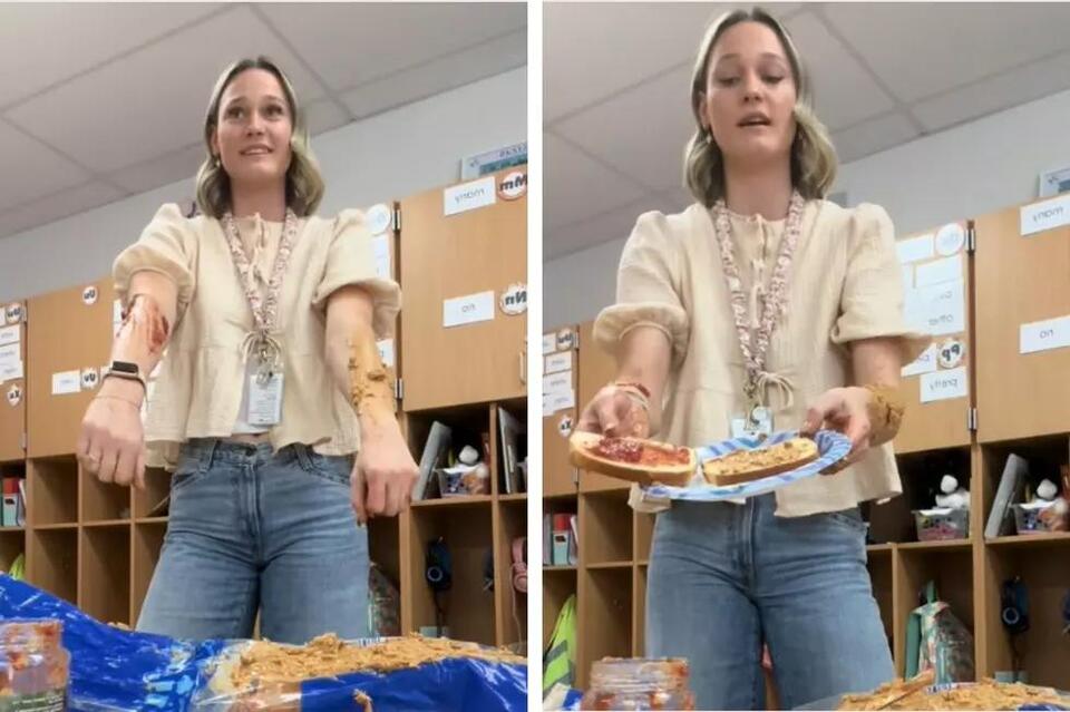 First Grade Teacher’s Genius Writing Lesson Gets Messy and Goes Viral ...