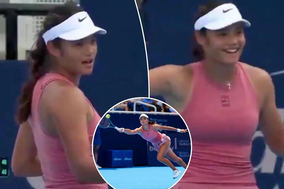 Emma Raducanu complains about crying child in Cincinnati Open loss ...