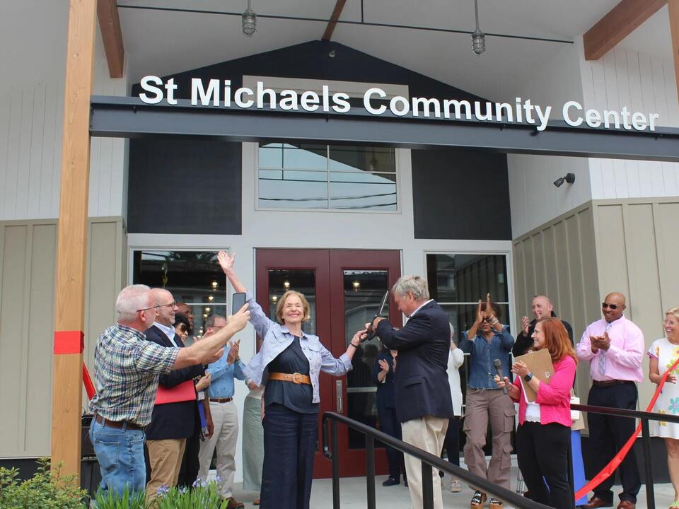 Ribbon cut for St. Michaels Community Center renovation