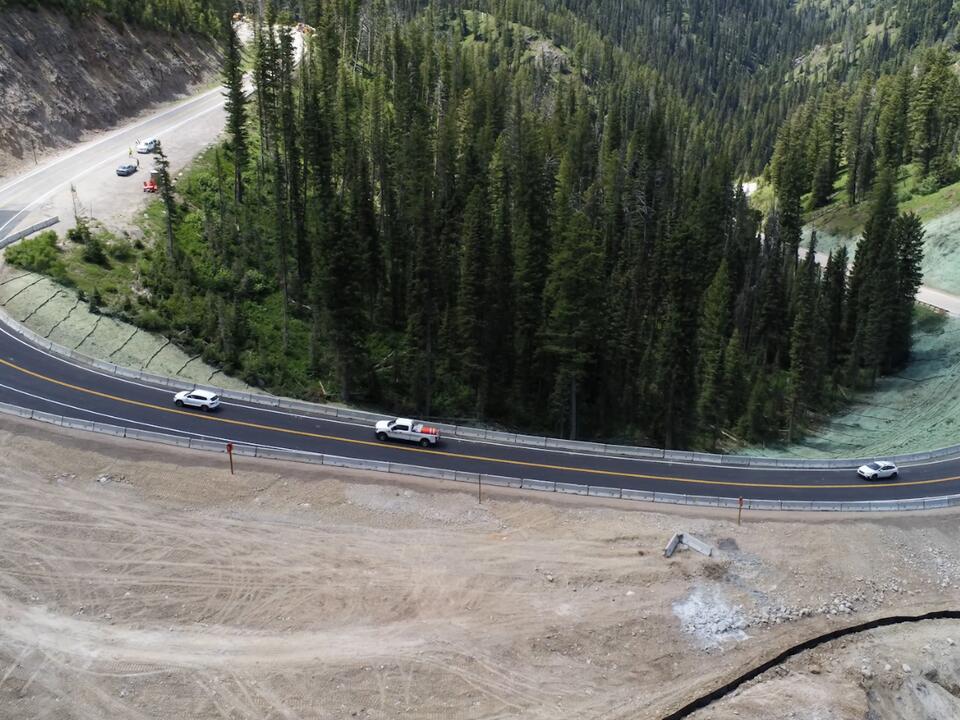 Teton Pass reopens following Big Fill landslide Teton Pass reopens following Big Fill landslide