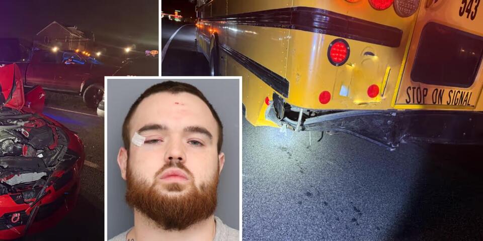 David Wayne Coffren Arrested For DUI School Bus Crash - NewsBreak
