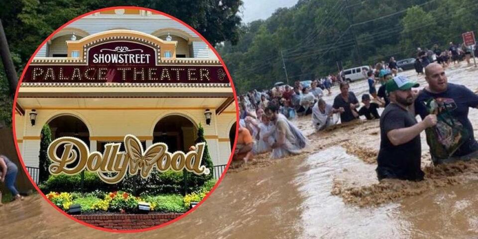 Dolly Parton Issues Rapid Response As Dollywood Sinks: Life-Threatening Flood Condemns Thousands ...