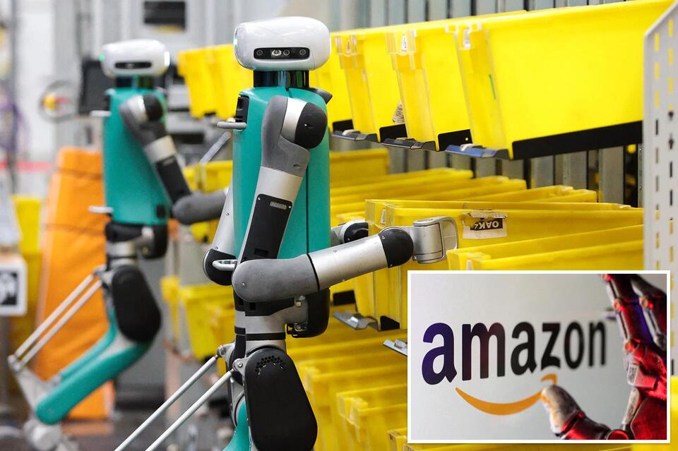Amazon testing out humanoid delivery robots that will ‘spring out’ of ...