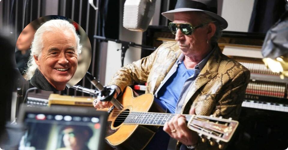 Keith Richards Slams Led Zeppelin’s Sound, Jimmy Page Responds With ...