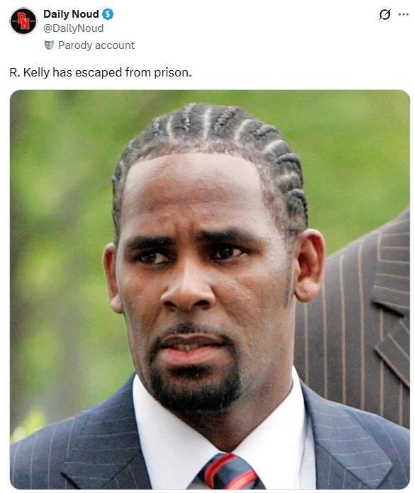 Fact Check: R. Kelly Did NOT Escape From Prison -- Still Locked Up ...