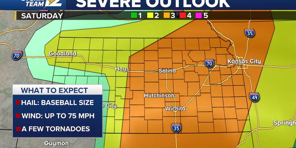 Weather alert for severe storms on Saturday - NewsBreak