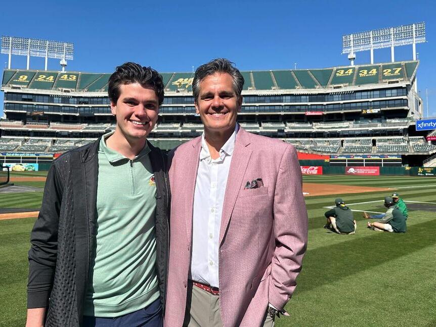 Father-Son Baseball Play-By-Play Broadcasters Chip and Chris Caray ...