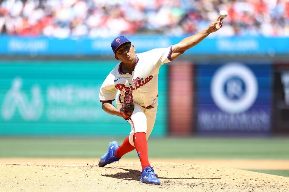 Ranger Suarez pitches in front of wife and children for first time ever ...