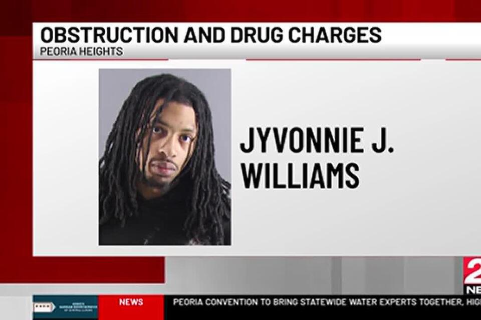 Peoria Heights man arrested on obstruction, drug charges after running ...