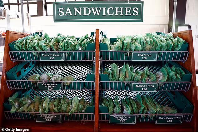 2025 Augusta National menu prices are revealed... but here's why ...