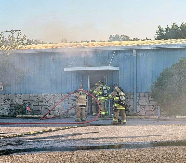 CCFR Responds to Commercial Structure Fire - NewsBreak