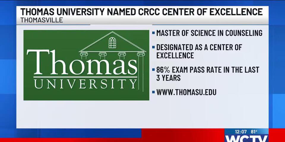 Graduate rehabilitation counseling program at Thomas University named ...