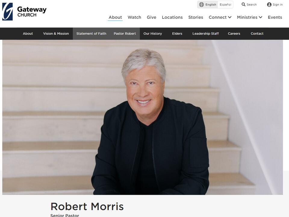 Gateway Church Pastor Robert Morris Offered $2 Million for Accuser's ...