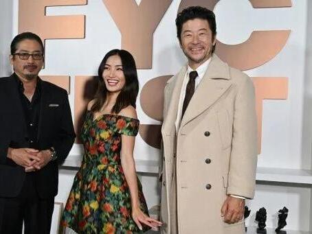 (L-R) Emmy wins are predicted for 'Shogun' stars Hiroyuki Sanada and ...