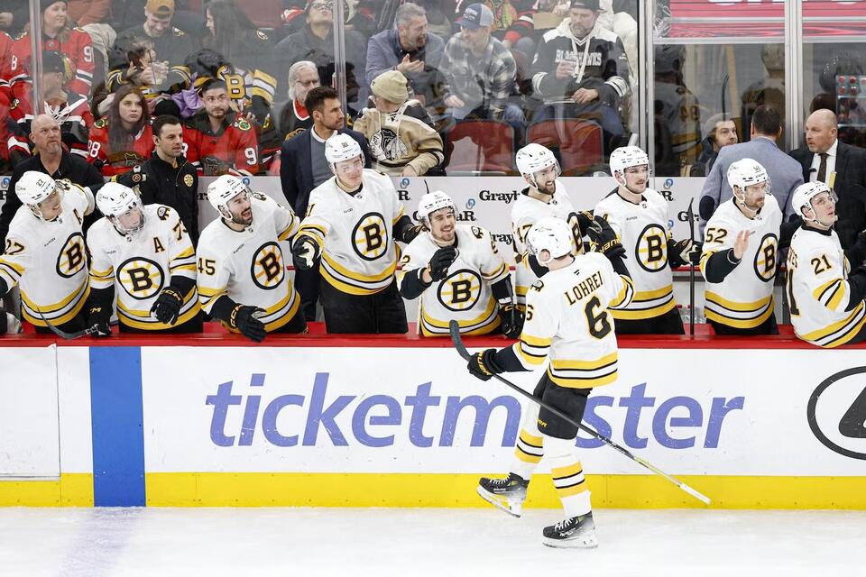 3 Stars: Bruins defenseman Mason Lohrei shines amid trade rumor buzz ...