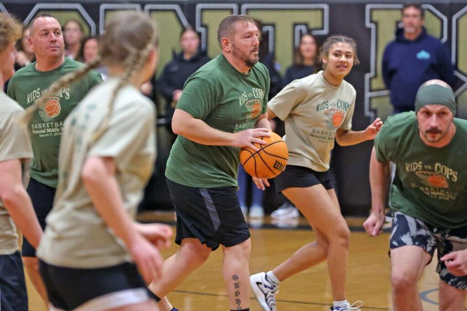 Kids vs. Cops rocks middle school gym for over 20 years - NewsBreak