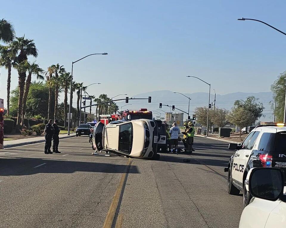Driver recovering after two-vehicle crash in Indio - NewsBreak