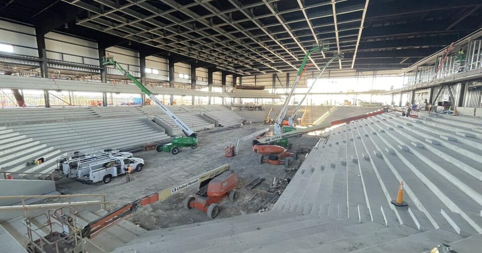 Construction of Frontwave Arena in Oceanside ramping up - NewsBreak