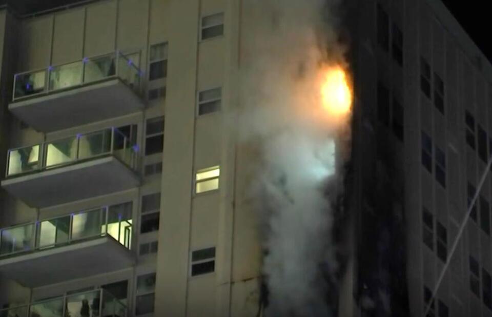 Firefighters battling high-rise condo fire near Atlantic City boardwalk ...