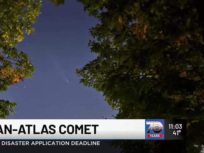 Tsuchinshan–ATLAS comet visible in our region