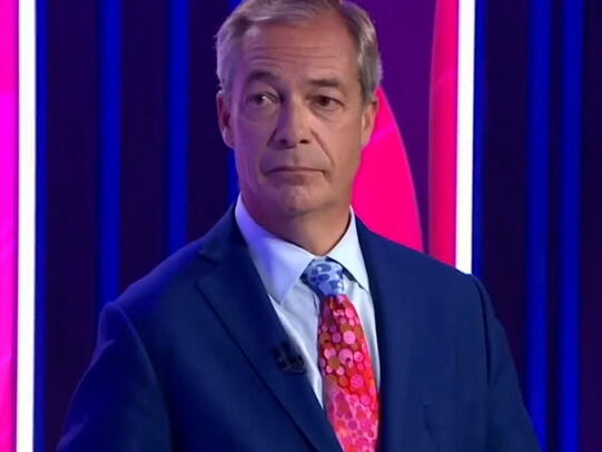 Nigel Farage clashes with Question Time’s Fiona Bruce as she reads list ...