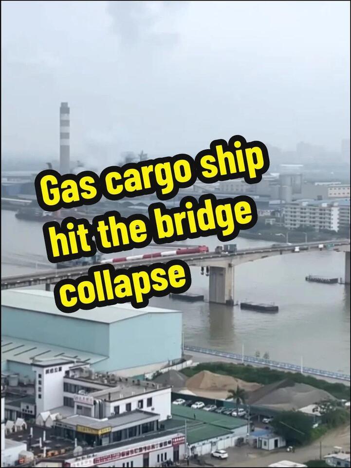 Fact Check: AI Video Of 'Gas Cargo Ship' Exploding Against Bridge Is ...