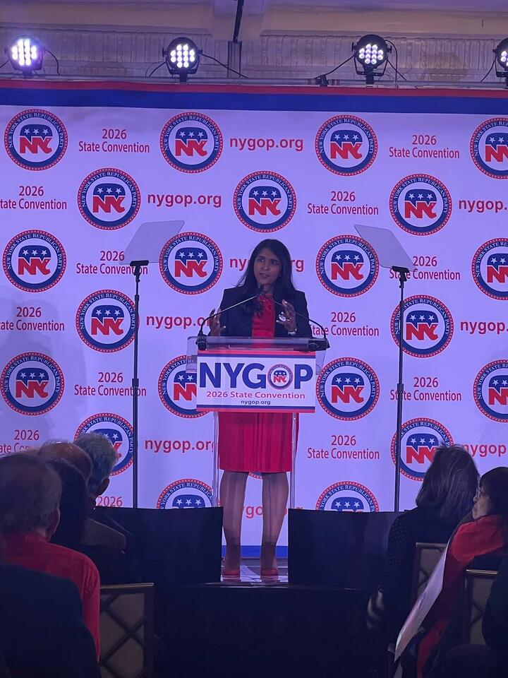 Former federal prosecutor Saritha Komatireddy wins GOP nomination for ...