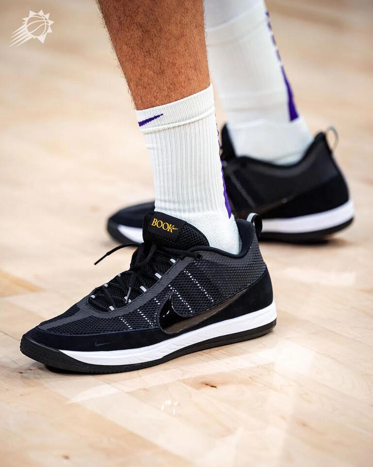 Devin Booker Debuts Nike Book 2 “Black Tie” PE - NewsBreak
