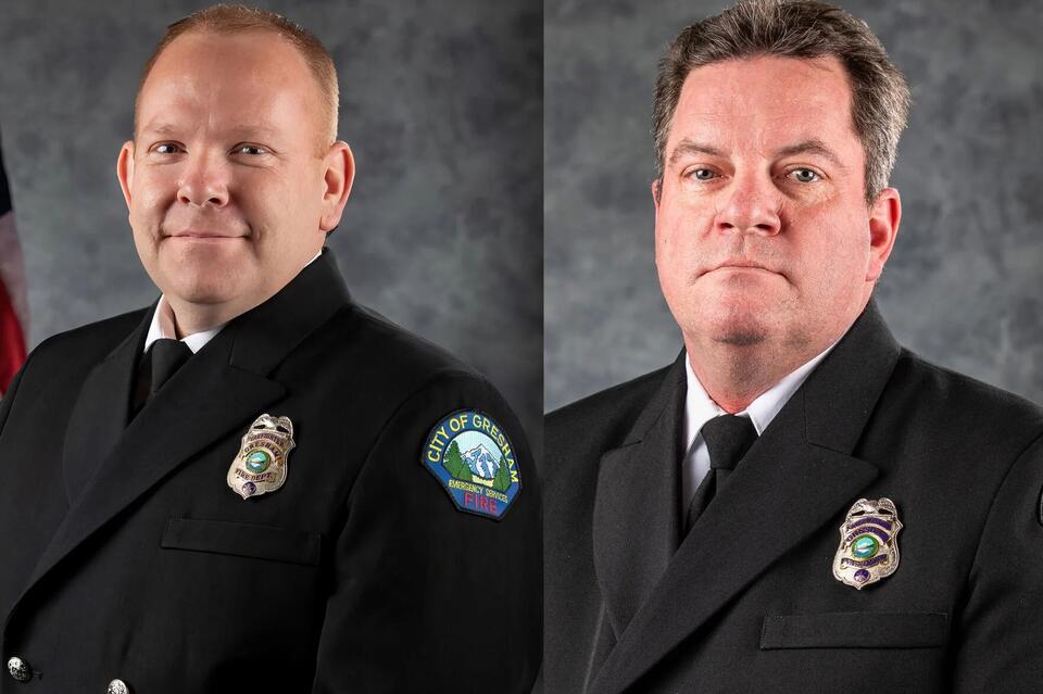 Fallen Gresham Firefighters Brian Flowers, Brandon Norbury to be ...