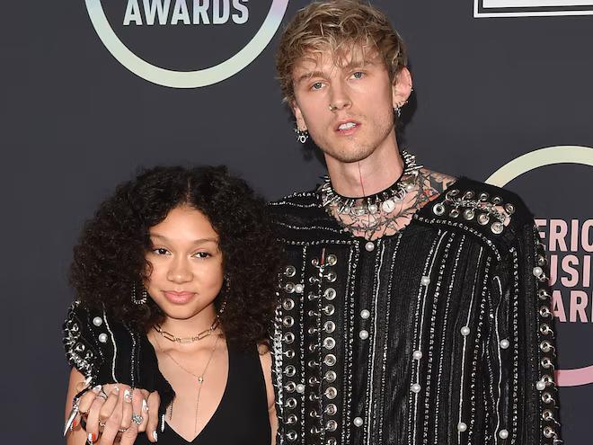Machine Gun Kelly Shares Rare Look at Dad Life With Daughter Casie
