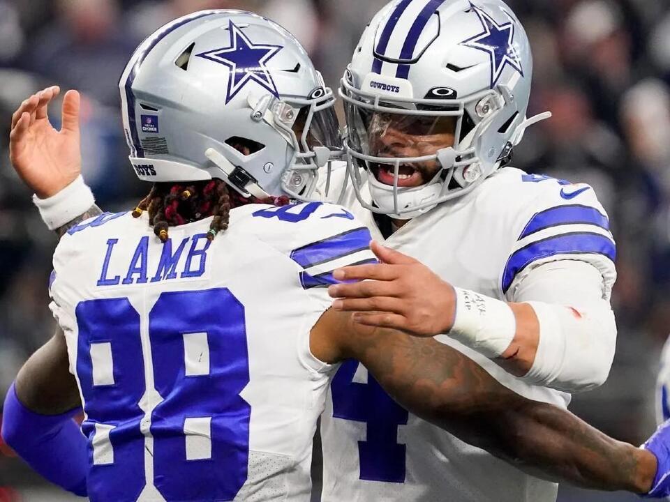 LOOK: Dak Prescott, CeeDee Lamb connect for second-longest completion ...