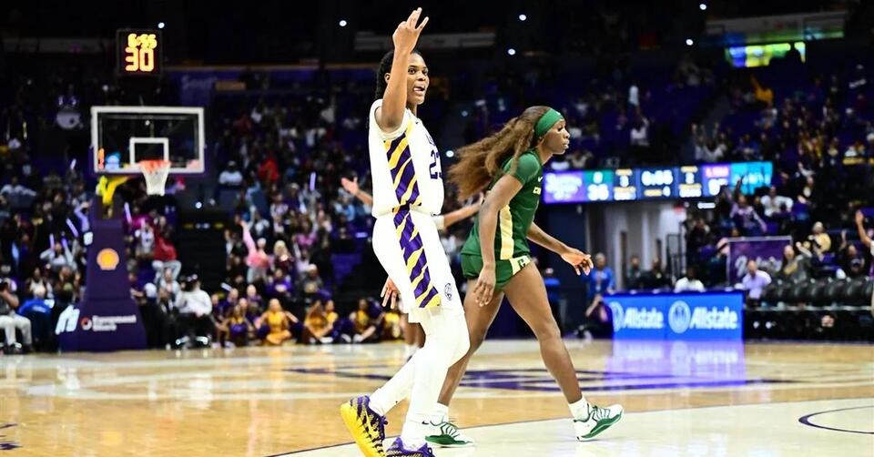 LSU women raise 100-point streak to four in win over Charlotte - NewsBreak