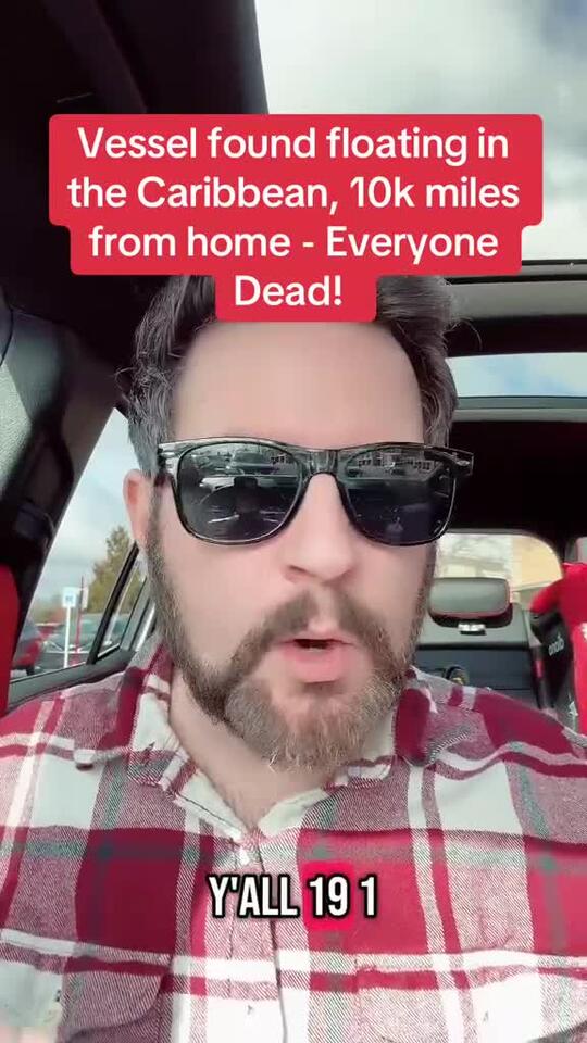 Vessel found floating in the Caribbean, 10k miles from home - Everyone ...