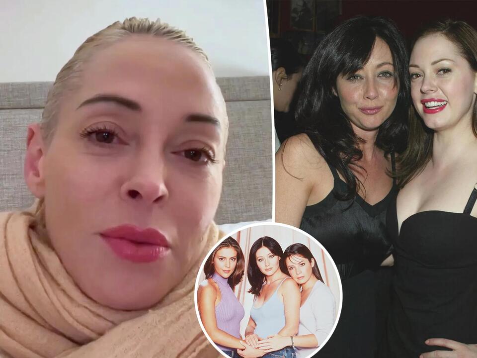 ‘Charmed’ star Rose McGowan ‘can’t stop crying’ after Shannen Doherty’s ...