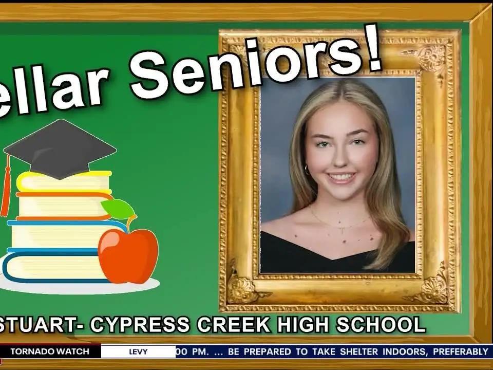 Stellar Seniors: Congratulations Taylor Stuart