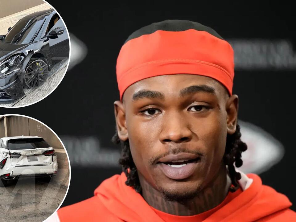 Chiefs’ Rashee Rice admitted he was in six-car Dallas crash