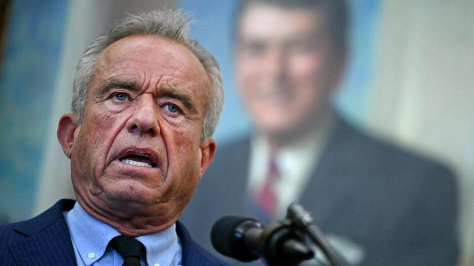 RFK Jr. Gives Awkward Reaction to Question About Cousin’s Run for ...