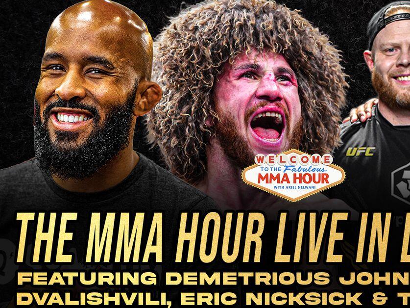 The MMA Hour LIVE from Las Vegas with Demetrious Johnson, Merab ...