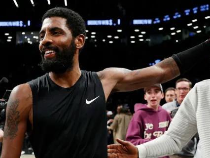 Kyrie Irving Makes History After Signing His Father To A Signature ...