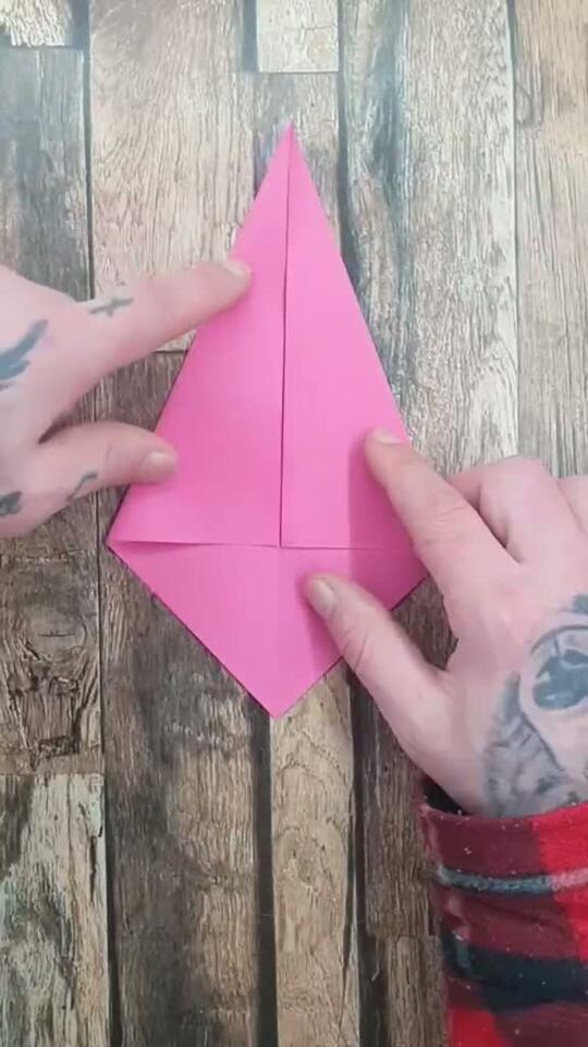 Easy origami paper craft rabbit with Ski origami papercraft easyorigami ...