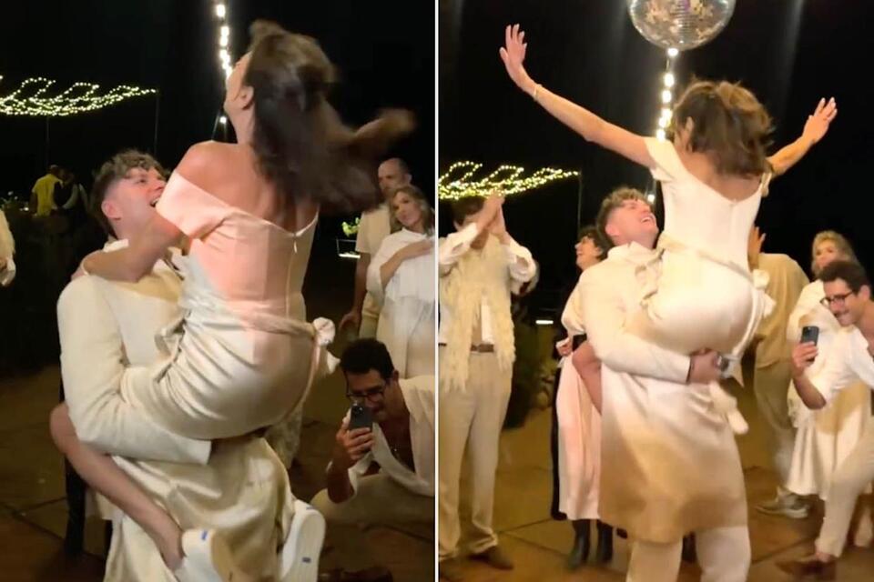 Groom's Mom's Wild Wedding Dance Goes Viral with Over 25 Million Views ...
